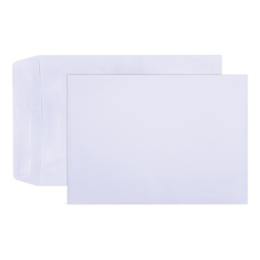 Leo Envelopes C5 229 x 162mm 90gsm, C5 White Self Seal - City ...