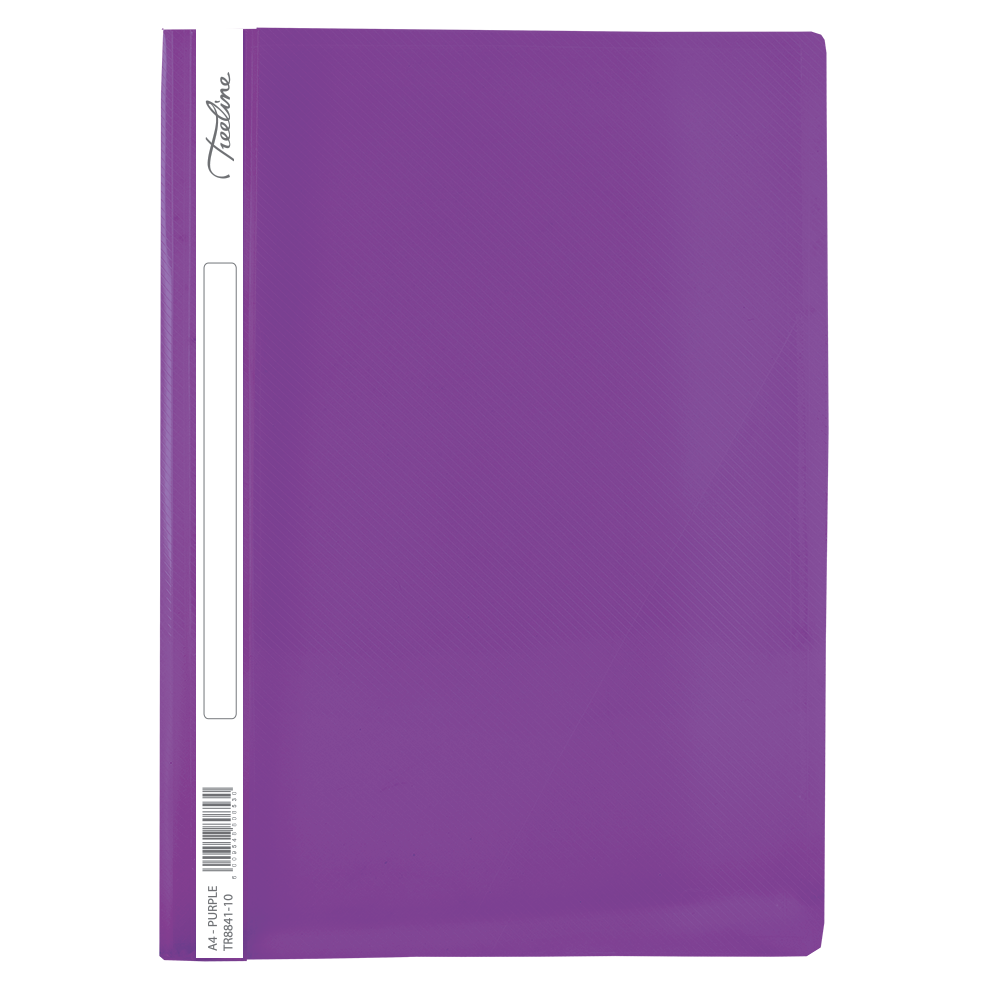 Executive Quotation Folders PVC Clear Front and Colour Purple with ...
