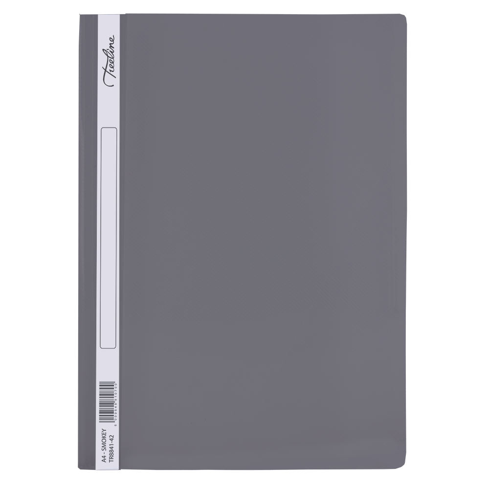 Executive Quotation Folders PVC Clear Front and Colour Smokey with ...