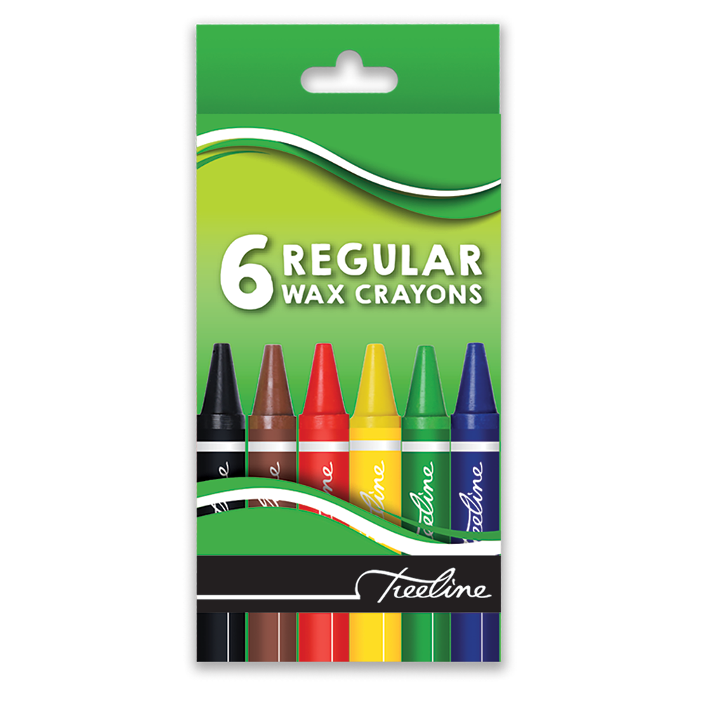 Wax Crayons, Regular Wax Crayons 6 Piece - City Stationers | Shop for ...