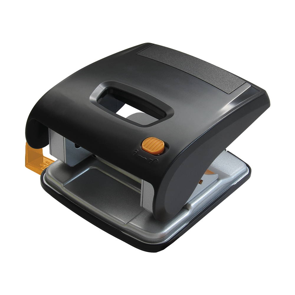 Office Punch Power Saving Medium Semi-Heavy Duty Punch Plastic Power ...