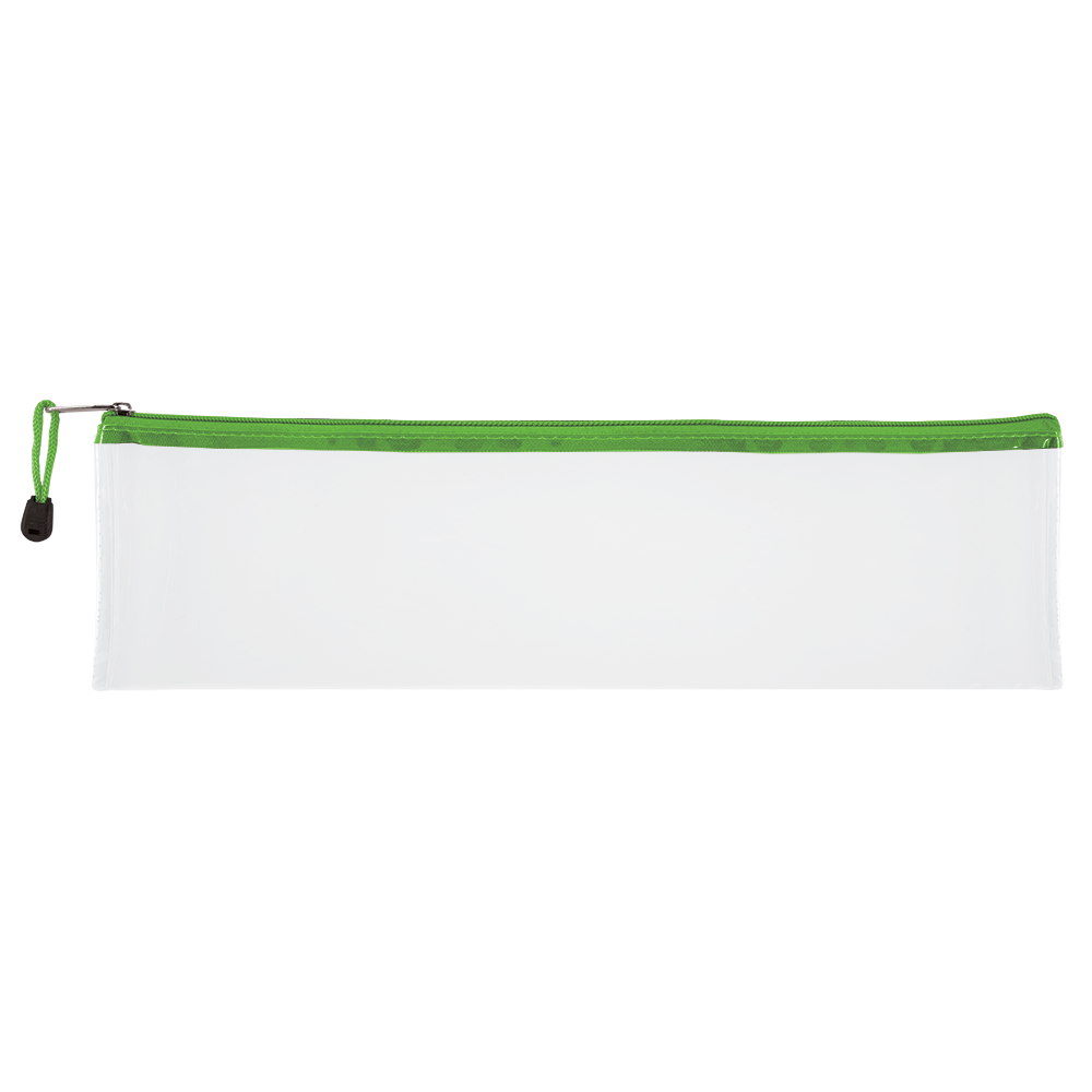 Translucent 33cm Pencil Bag with Zip, Green - City Stationers | Shop ...
