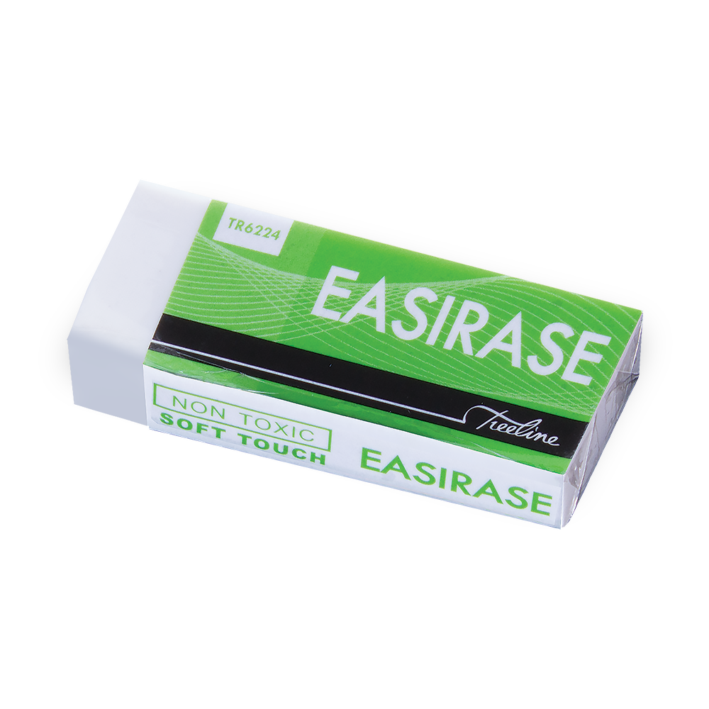 PVC Eraser 61 x 23 x 12.5mm Sleeved - City Stationers | Shop for ...