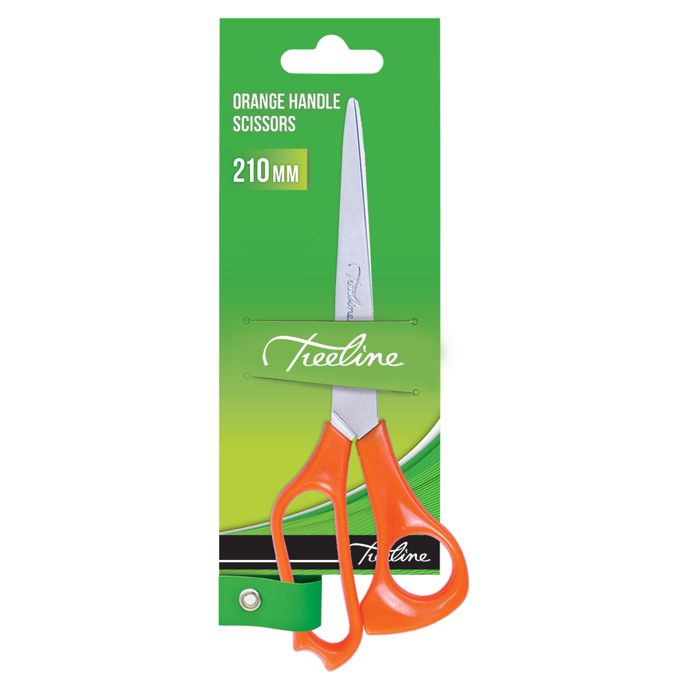 Scissors Orange Handle 210mm 2.0mm Blade Orange - City Stationers ...