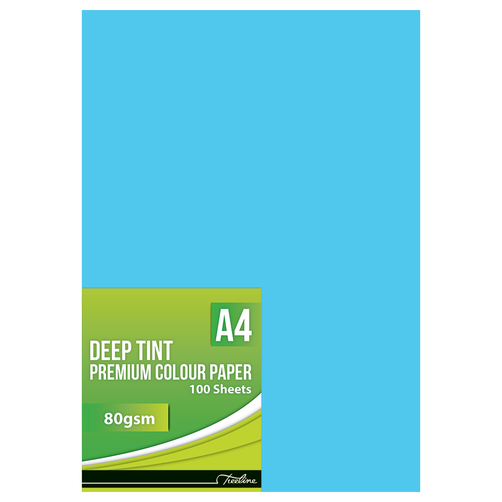 Premium Paper A4's Deep Tint 100's Turquoise - City Stationers | Shop ...