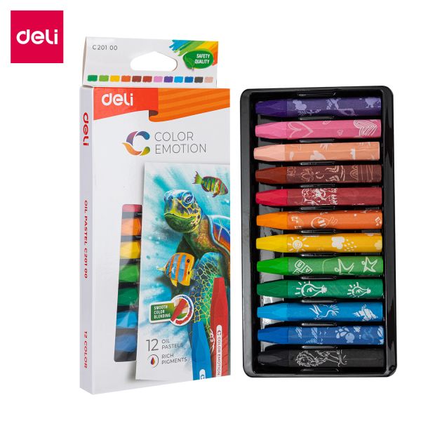 Color Emotion Oil Pastel 12 Colors - City Stationers | Shop for ...
