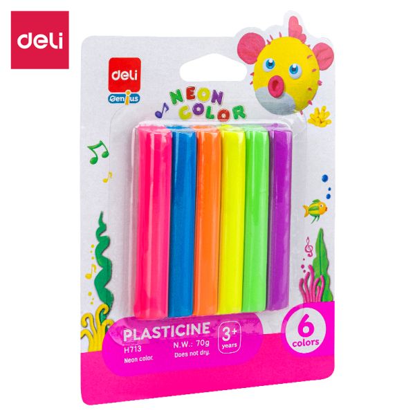 Plasticine 6 Neon Net Weight: 70G - City Stationers | Shop for ...